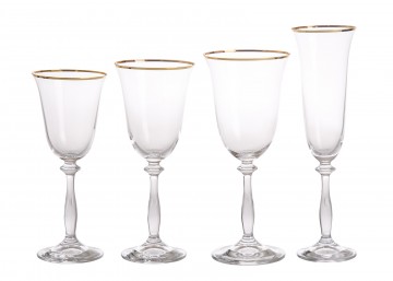 Noleggio bicchieri e calici - Preludio Noleggio Cristalleria per catering